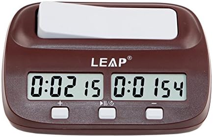 LEAP PQ9907S Chess Clock Digital Chess Timer with Countdown Alarm Bonus ...