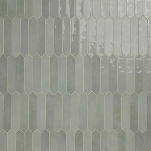 MSI Renzo Jade 2.5x13 in. Glossy Ceramic Picket Wall Tile – Bathroom ...