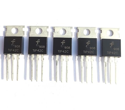 TIP42C PNP Epitaxial Transistor 6A 100V pack of 5 Pcs : Amazon.in ...