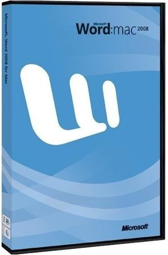 MS Word 2008 für Mac DE DVD : Amazon.de: Software