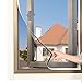 DIY Magnetic Window Screen Adjustable Mesh Screen Protector Fits Max 32 ...
