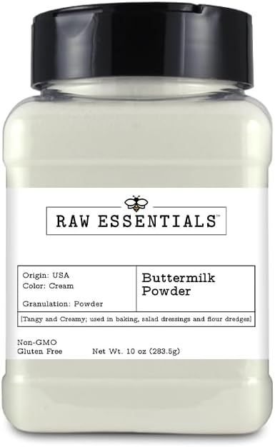 Amazon.com : Raw Essentials Buttermilk Powder - Tangy and Creamy Flavor ...