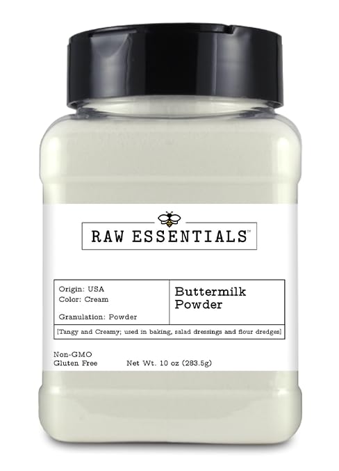 Amazon.com : Raw Essentials Buttermilk Powder - Tangy and Creamy Flavor ...