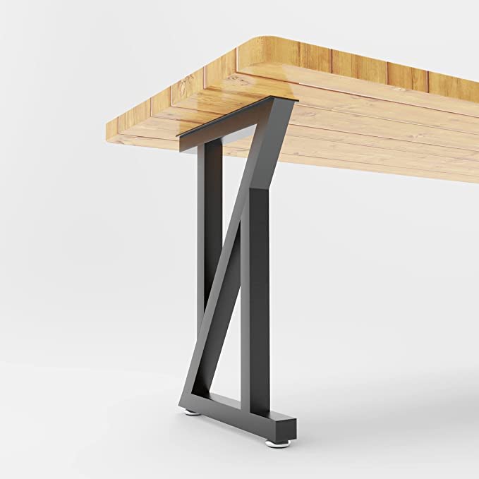 Dcloud Metal Table Legs - DIY Furniture Legs - Black Dining Table Leg ...