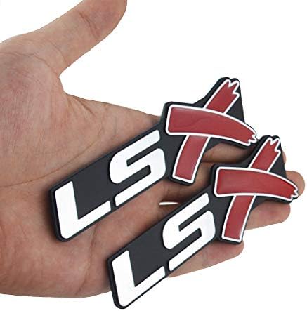 Amazon.com: Chrome Red LSX Fender Emblem Decal Badge Nameplate Letter ...