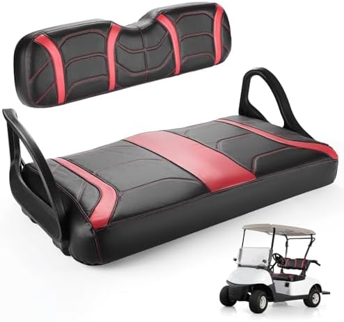 Amazon.com: KEMIMOTO Golf Cart Seat Covers Compatible with EZGO RXV OEM ...