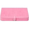 Amazon.com: Mele and Co Cameron Plush Fabric Jewelry Box in Pink ...