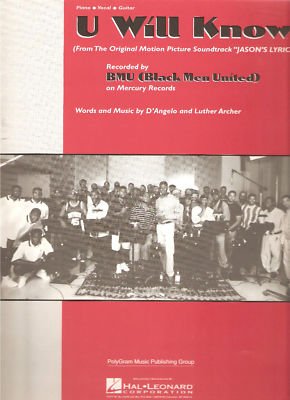 Sheet Music U Will Know BMU 150: Amazon.com: Books
