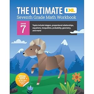 The IXL Ultimate 6th Grade Math Workbook, Activity Book for Kids Ages ...