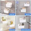 Amazon.com: ANRUI Wall Mounted Shower Shelf, 2 Pack Plastic Adhesive ...