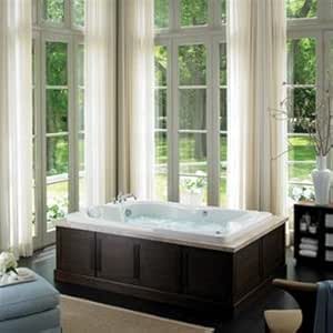 Jason Tubs 823 178 00 Jason LS640 Designer Air Whirlpool Bath White ...