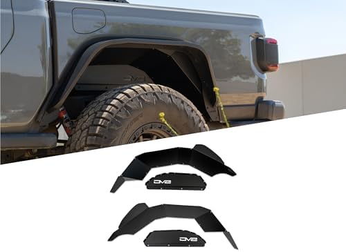 Amazon.com: DV8 Rear Inner Fenders for 2020-2025 Jeep Gladiator JT ...