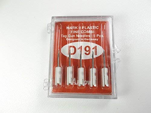 GREENGROW 5 Arrow D191 Needles Mark II Plastic Fine Tag Gun Needle ...
