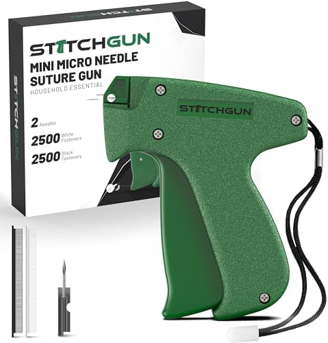 Amazon.com : Stitch Gun Stitchy Gun Kit - Mini Micro Handheld Needle ...