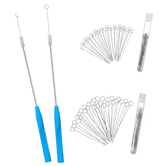 CryoKing Metal Inoculation Loop, Mycology Sampling Rod with 2pcs Handle ...