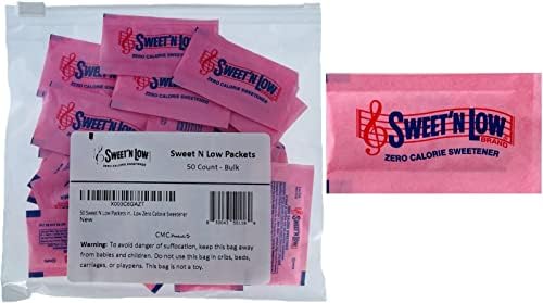 Amazon.com: 50 Count – Sweet N Low Packets – Bundle with LK Plastic ...