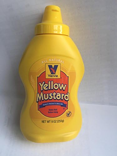 Amazon.com : Heinz 100% Natural Yellow Mustard, 14 Ounce (Pack of 3) by ...