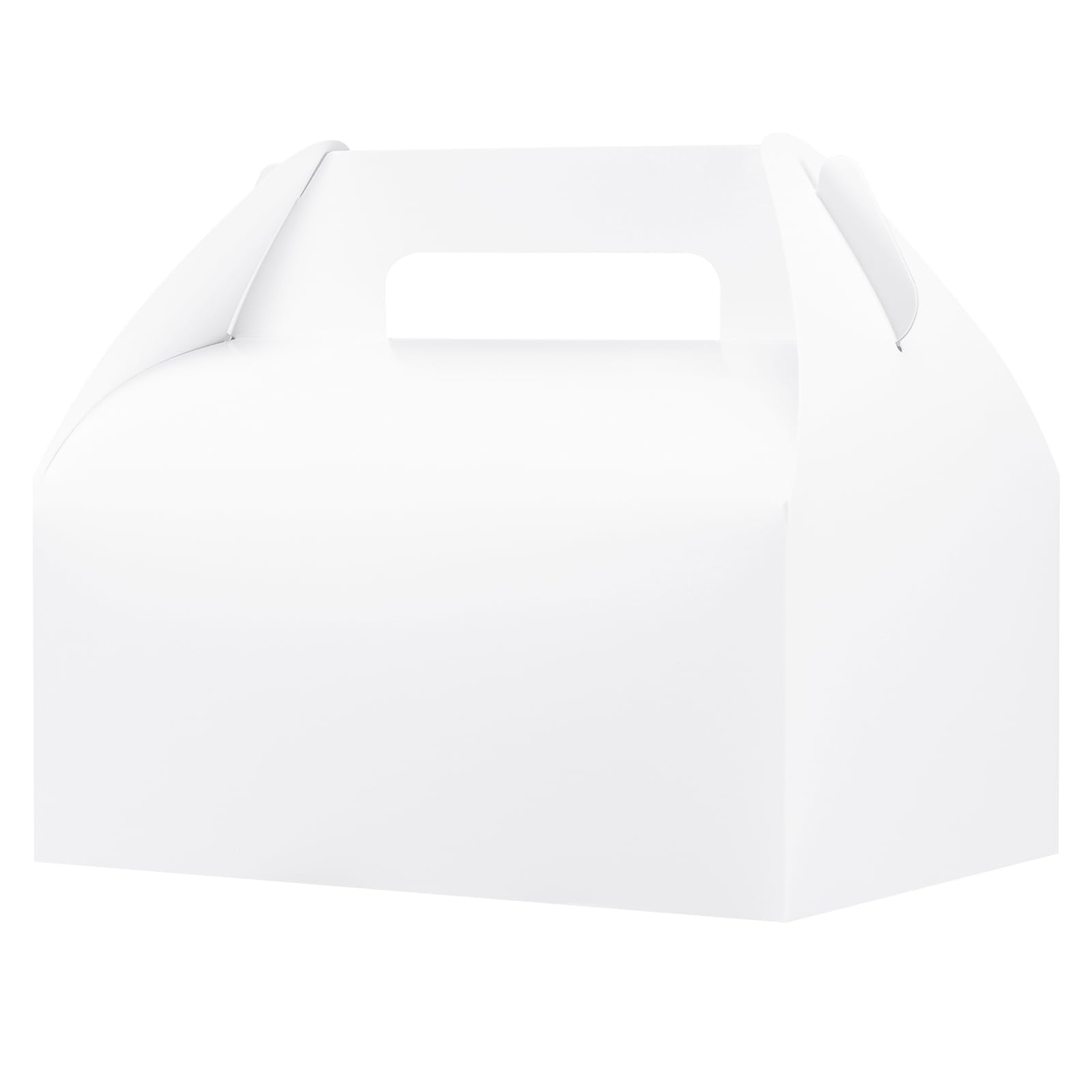 Amazon.com: UnicoPak 30 Pcs 9x6x6 Large Gable Boxes White Gift Boxes ...