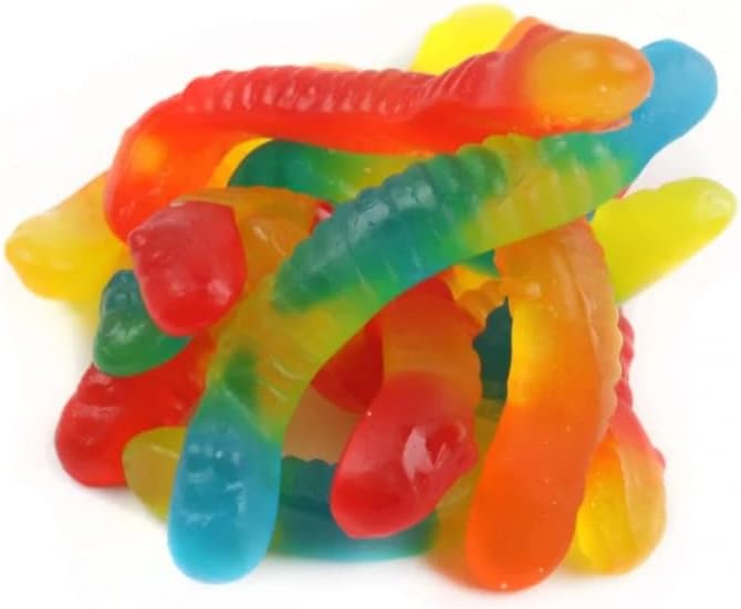 Amazon.com : Smarty Stop Sugar Free Gummy Worms (2 Pound (Pack of 1 ...