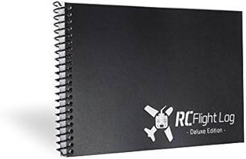Amazon.com: RC Flight Log Deluxe Edition Logbook for Remote Control ...