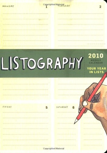 Listography 2010 Engagement Calendar: Chronicle Books: 9780811868068 ...