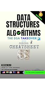 Data Structures and Algorithms: Coding Cheatsheet: The DSA Takeover ...