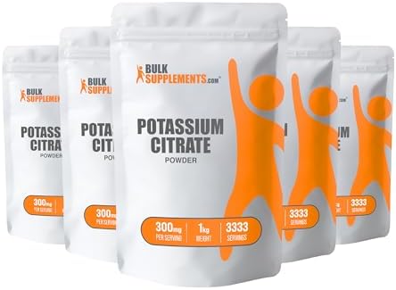 Amazon.com: Natural Organic Potassium Citrate Powder 1000g, Potassium ...