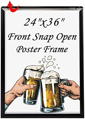 Amazon.com - SnapeZo Weather Resistant Black Poster Frame 8.5x11 Inches ...