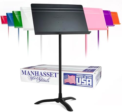 Amazon.com: Manhasset Music Stand for Sheet Music - 48 Symphony Model ...