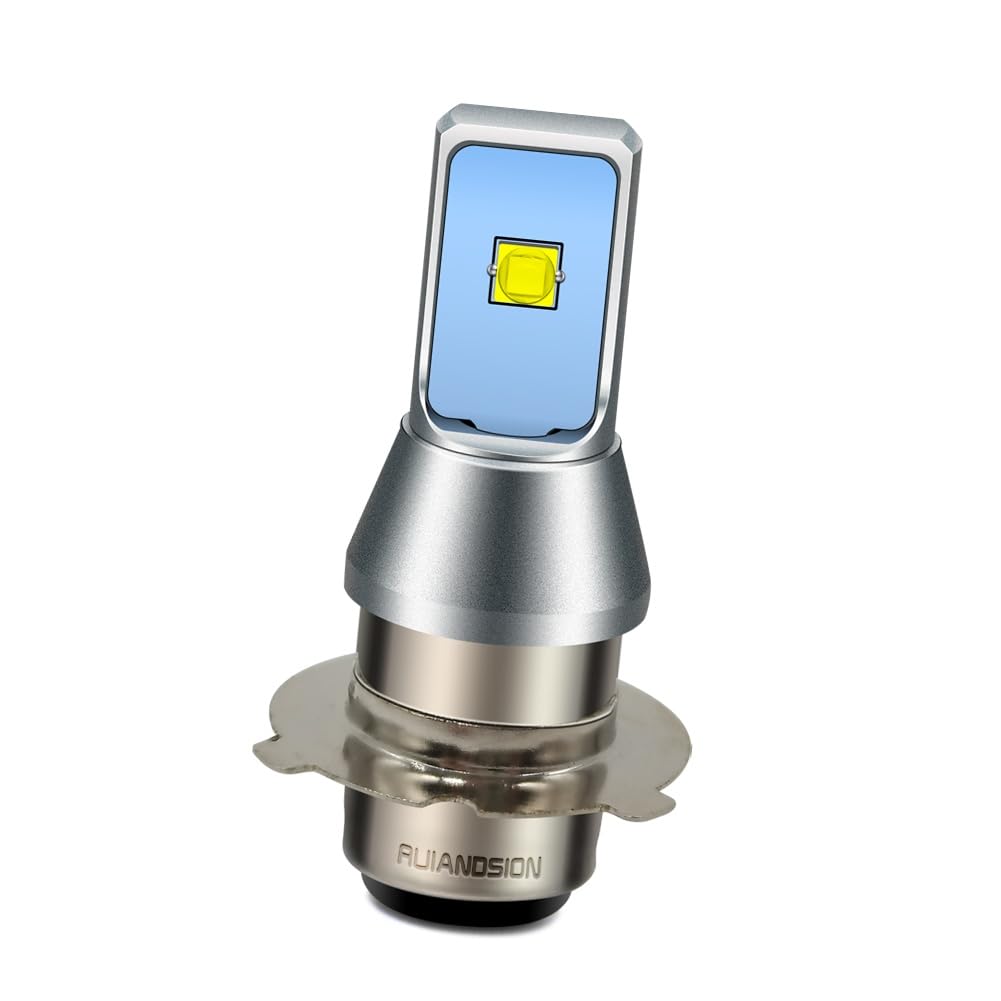 Amazon | Ruiandsion P15D-25-3 Led バイク用バルブ ホワイト 6V-24V 12V 24V バイク用ライトの ...