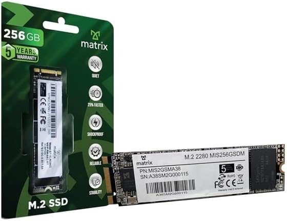 Amazon.in: Buy Matrix 256GB M.2 (2280) Internal Solid State Drive (SSD ...