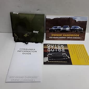 2024 Jeep Grand Cherokee / Grand Cherokee L Owners Handbook Manual ...