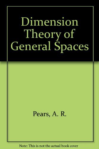 Amazon.co.jp: Dimension Theory of General Spaces : 本