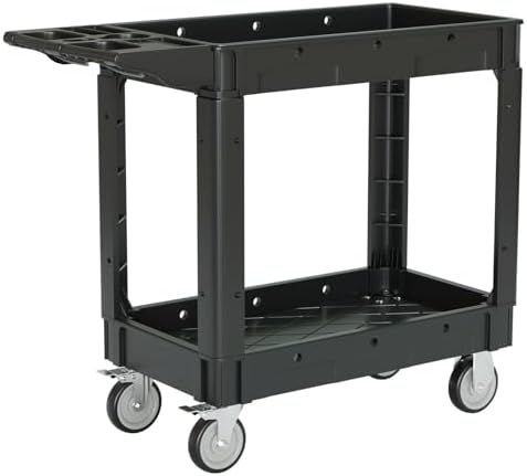 Amazon.com: Simpli-Magic Rolling Cart Utility Cart on Wheels, Heavy ...