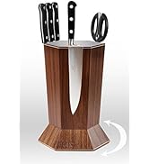Amazon.com: 360KnifeBlock™ - ROTATING - Magnetic - BEST Universal Knife ...