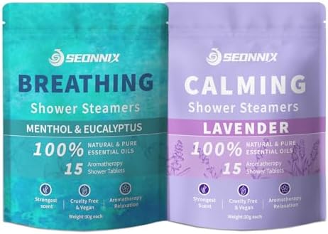 Amazon.com: Shower Steamers Aromatherapy 15 Pack, Menthol & Eucalyptus ...