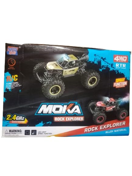 Buy Moka Xtreme 4x4 Off-Road Electric R/C Monster Truck, Kids Car ...