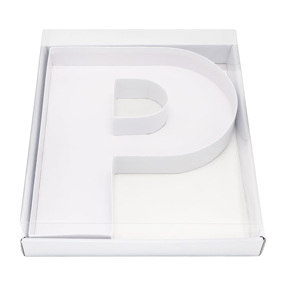 Snapklik.com : WENPACK 12.5" Cardboard Letter Shaped Mache Decorative ...