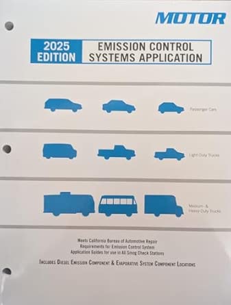 2025 Motor Emission Control Manual: Motor information systems ...