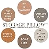 Amazon.com: THE STORAGE PILLOW XL zippered storage Pillowcase FILL w ...