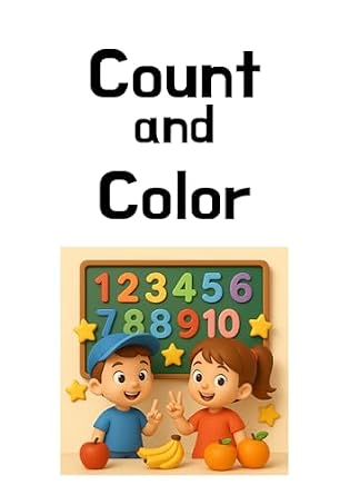 Count & Color : Count & Color: A Fun Math Adventure for Little Learners ...