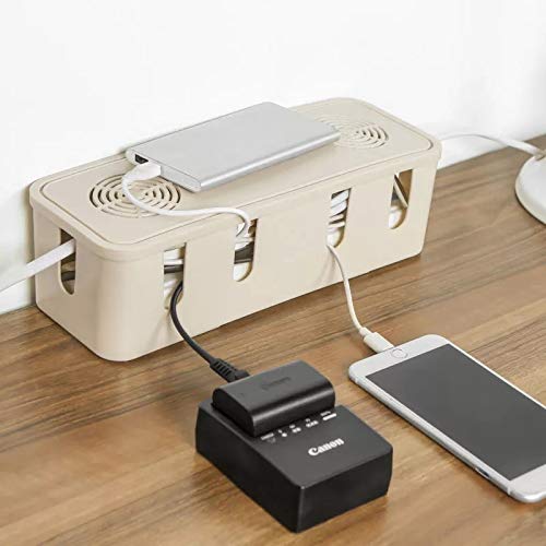 PRAV® Wiring Board Box Power Line Desk Top Computer Cable Box : Amazon ...