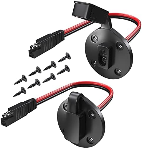Amazon.com: Goupchn SAE Power Socket Sidewall Port 2 Pack Weatherproof ...