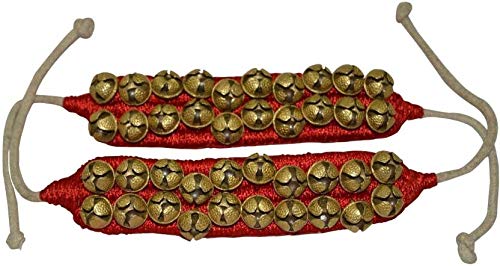 HRB MUSICALS Ghungroo Red Pad 2 Line, Ghungoo 2 Line Red Pad, Red Pad ...