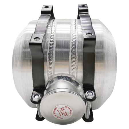 Amazon.com: JSD 1 Gallon Aluminum Small Fuel Tank Gas Tank 6 x 10 ...