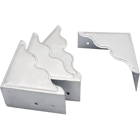 Amazon.com : Antique Zinc Alloy Box Corner Protector Edge Safety Guard ...