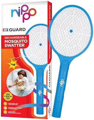 HIT Anti Mosquito Racquet Rechargeable Insect Killer Bat with LED Light ...