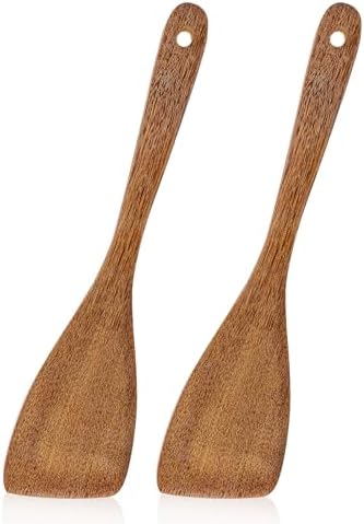 Amazon.com: Rock & Branch Olive Wood Slotted Spurtle, Wooden Spatula ...