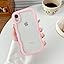 Amazon.com: XIZYO for iPhone 13 Case for iPhone 14 Case, Curly Wave Frame Cute Phone Case Clear ...