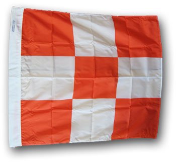 Amazon.com : Airfield Vehicle Safety Flag - 3' x 3' Nylon Flag ...